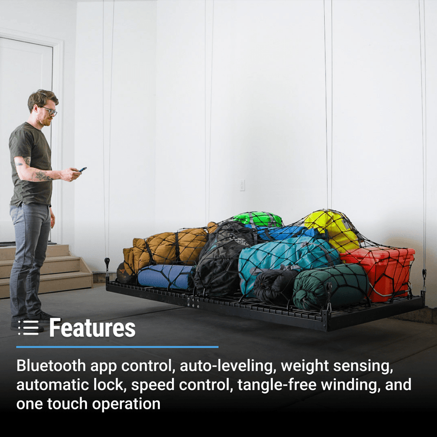 4' x 8' Platform Storage Lifter – Garage Smart