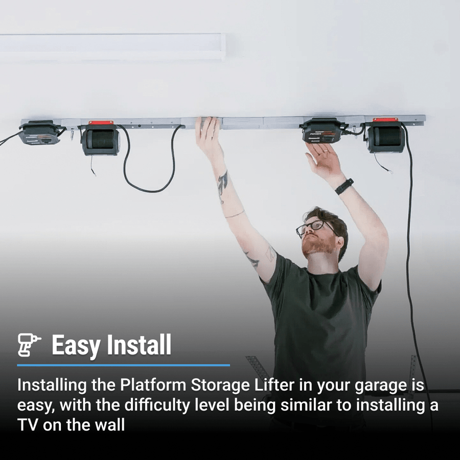 4' x 8' Platform Storage Lifter – Garage Smart