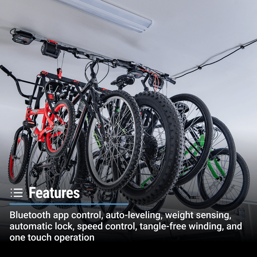 Multi-Bike XL Lifter – Garage Smart